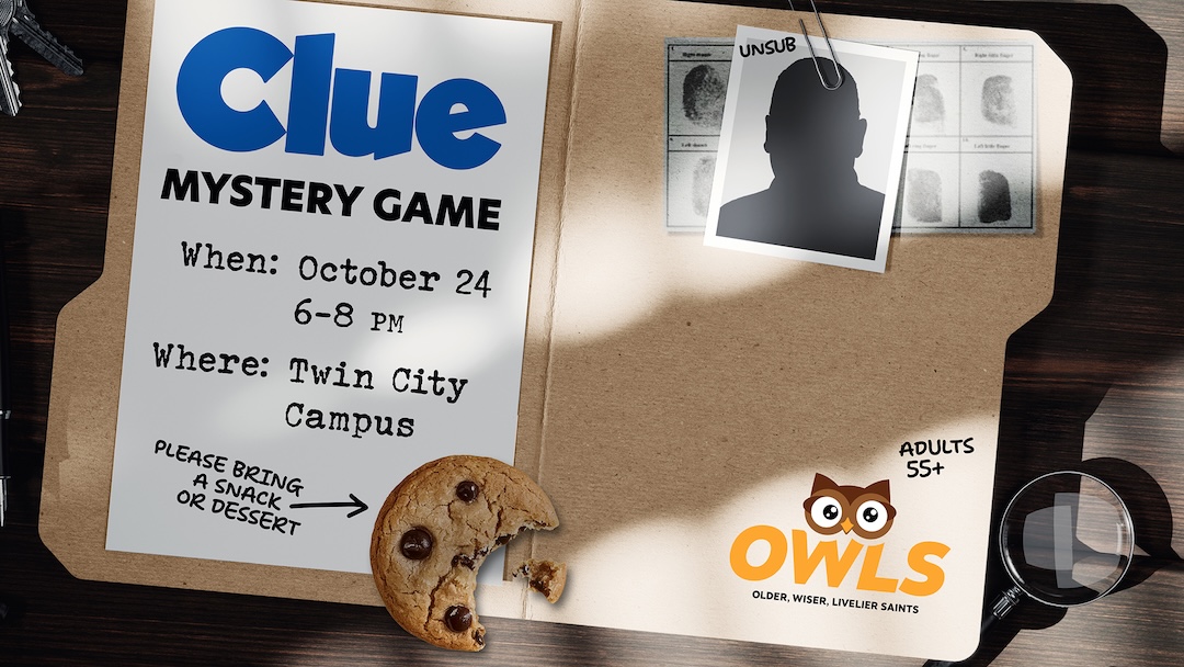 OWLS Mystery CLUE Game | Bible Center Church