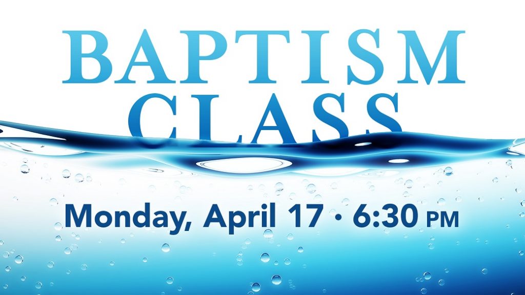 Baptism Class | Bible Center Church