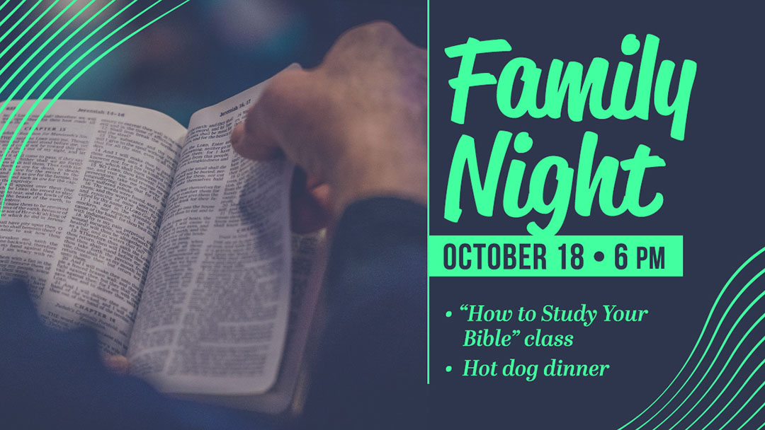 Family Night | How to Study the Bible | Bible Center Church